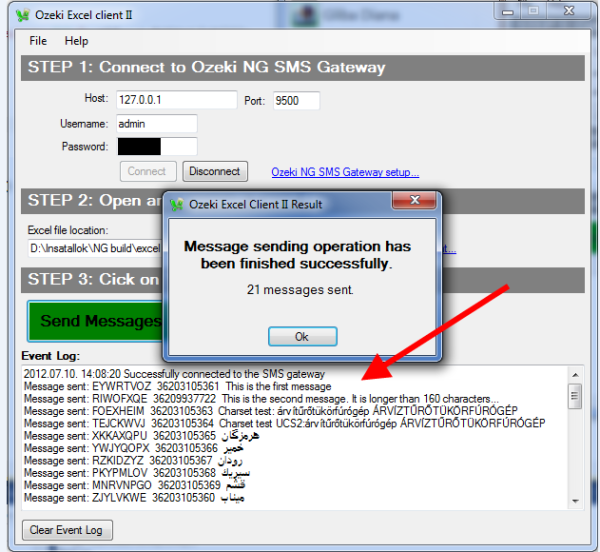 Sms Gateway Client Software Excel Sms Client Ii 