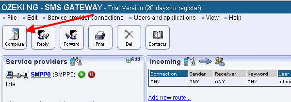 How to connect to the service provider via VPN using SMPP - OpenVPN